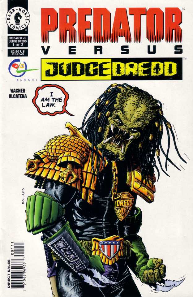 Predator Versus Judge Dredd 1997 1 Overstreet Access