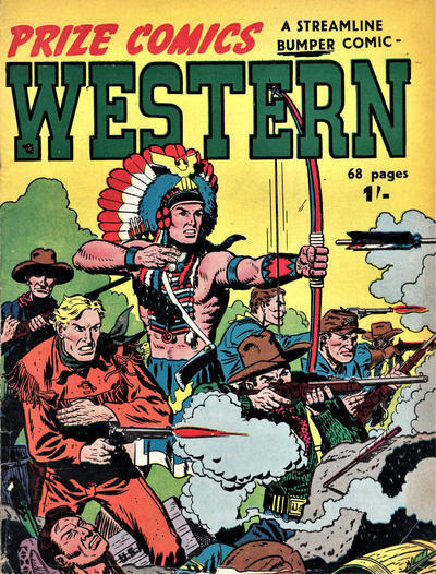 Prize Comics Western Bumper Comic (1958) - #1 | Overstreet Access