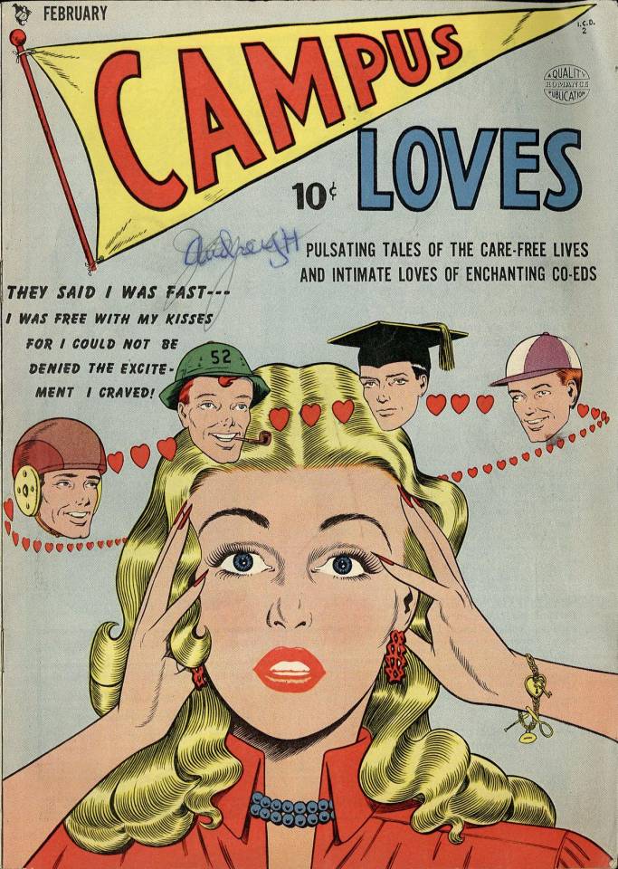 Campus Loves (1949) - #2 | Overstreet Access Campus Loves (1949) - #2 | Overstreet Access