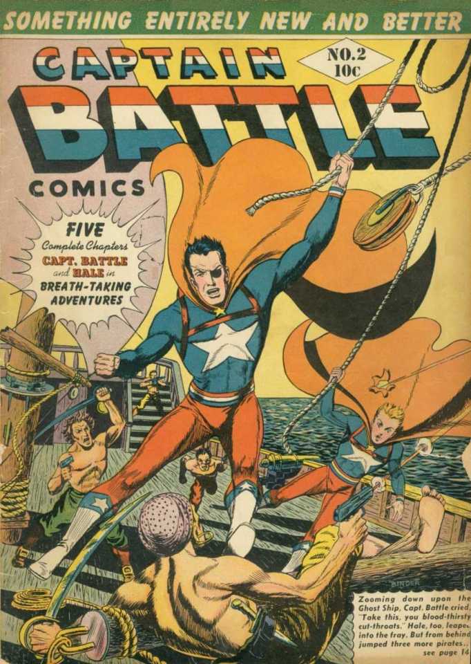 Captain Battle Comics (1942) - #2 | Overstreet Access