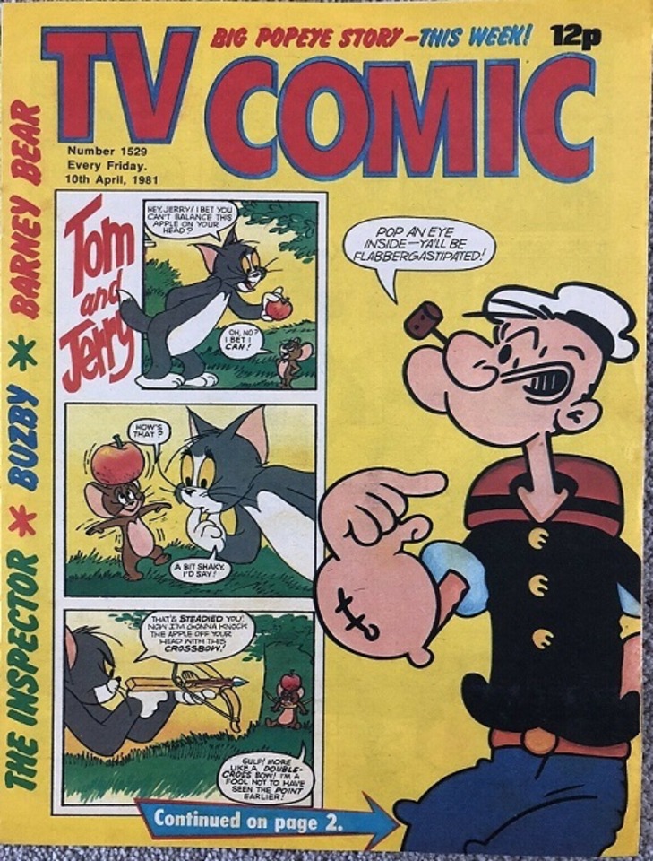 Tv Comic 1951 1529 Overstreet Access