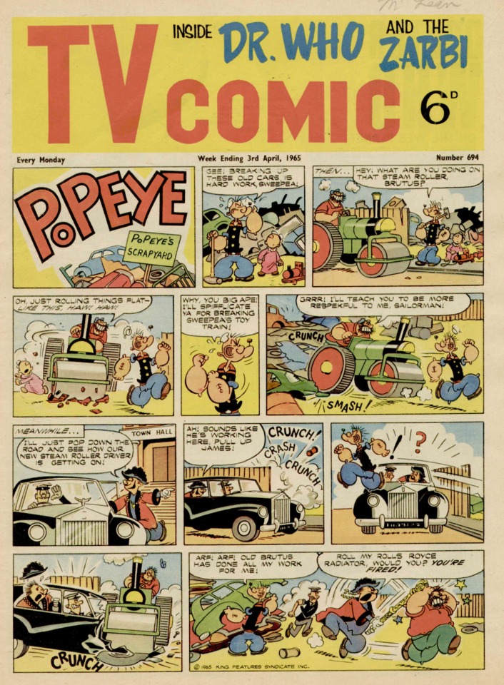 TV Comic (1951) - #694 | Overstreet Access TV Comic (1951) - #694 | Overstreet Access