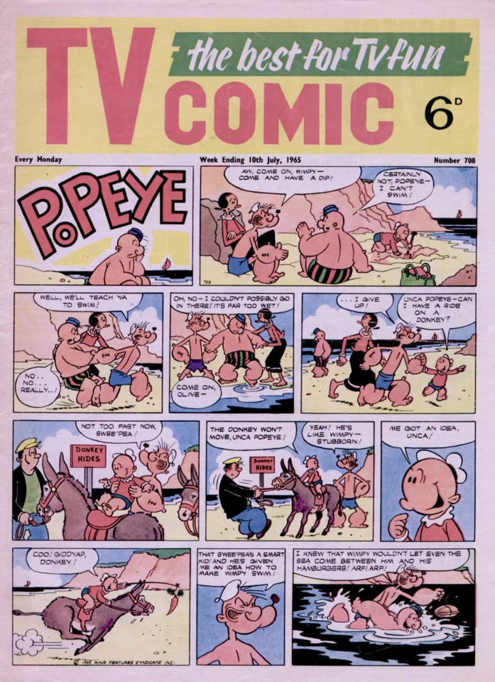 Tv Comic 1951 708 Overstreet Access