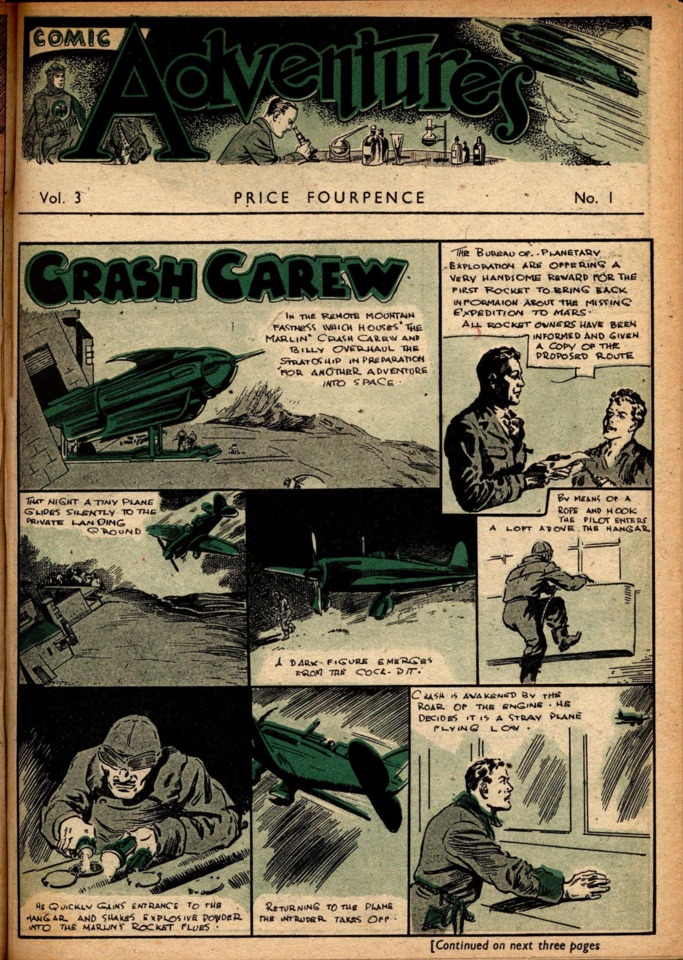 Comic Adventures (1940) - #301 | Overstreet Access