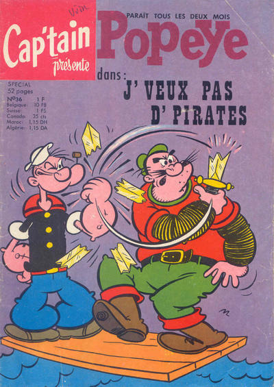 Cap'tain présente Popeye spécial (1962) - #36 | Overstreet Access