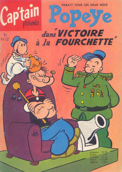 Cap'tain présente Popeye spécial (1962) - #12 | Overstreet Access