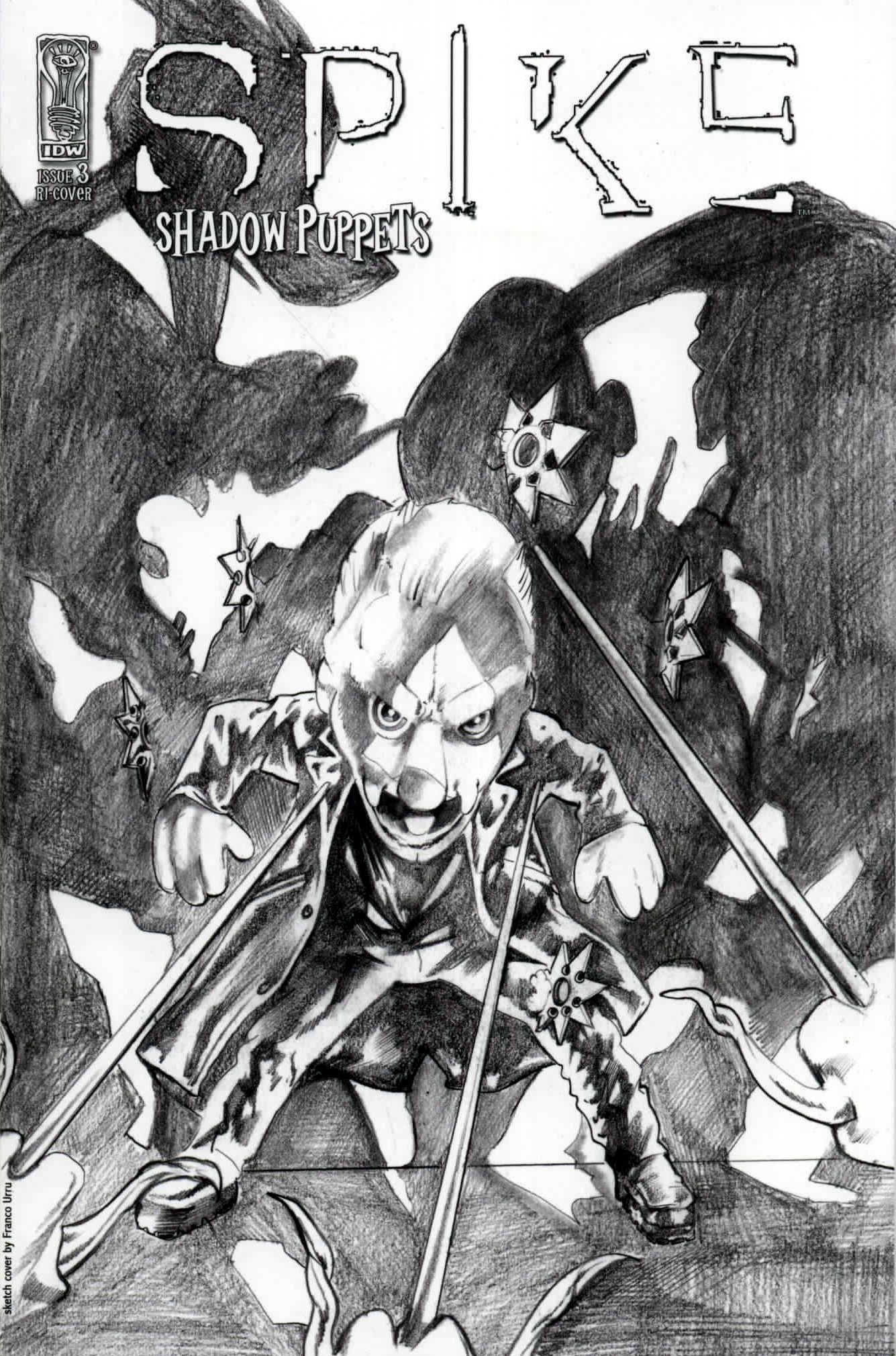 Spike: Shadow Puppets (2007) - #3 RI | Overstreet Access