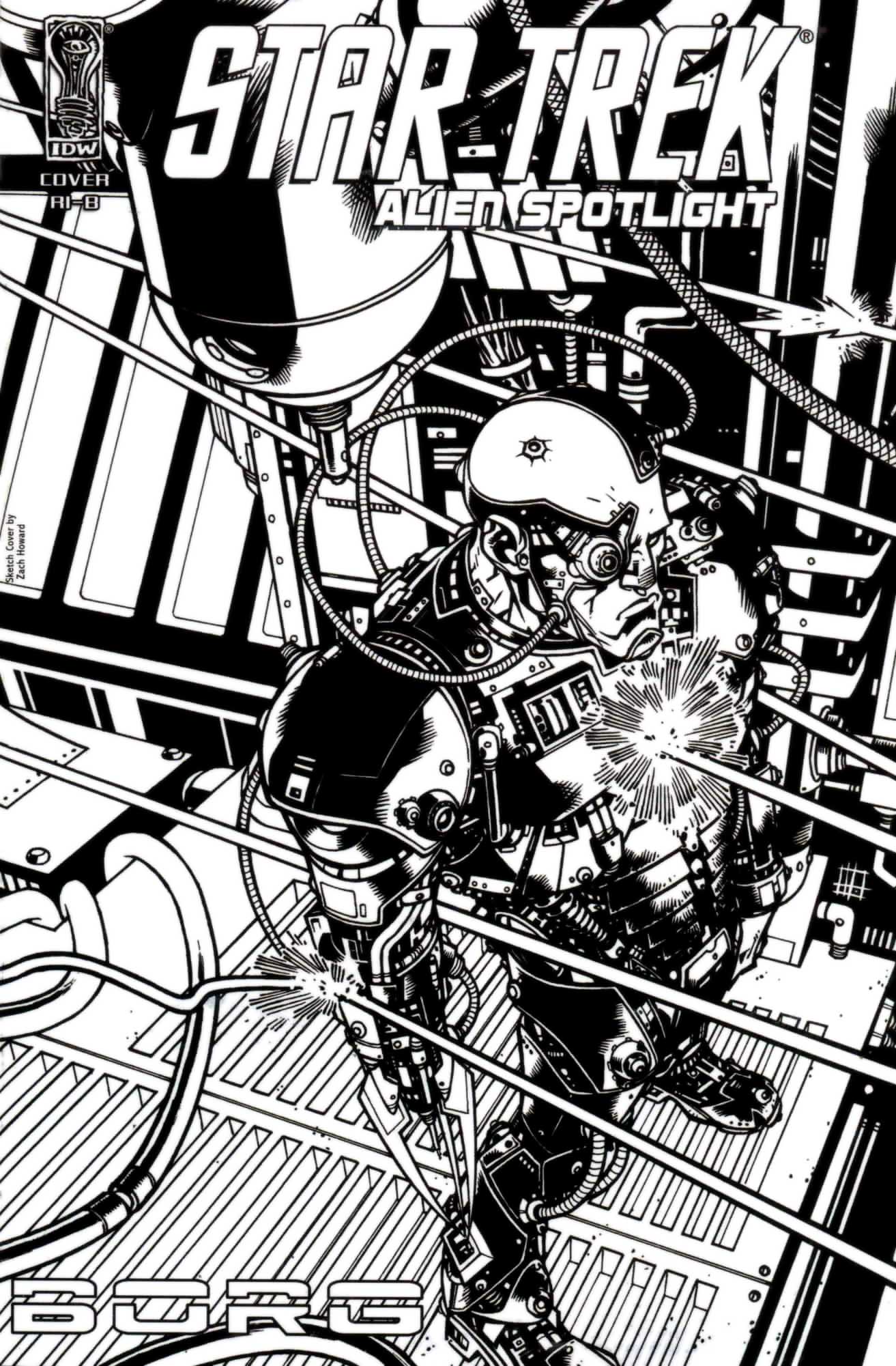 Star Trek: Alien Spotlight: The Borg (2008) - #1 RIB | Overstreet Access