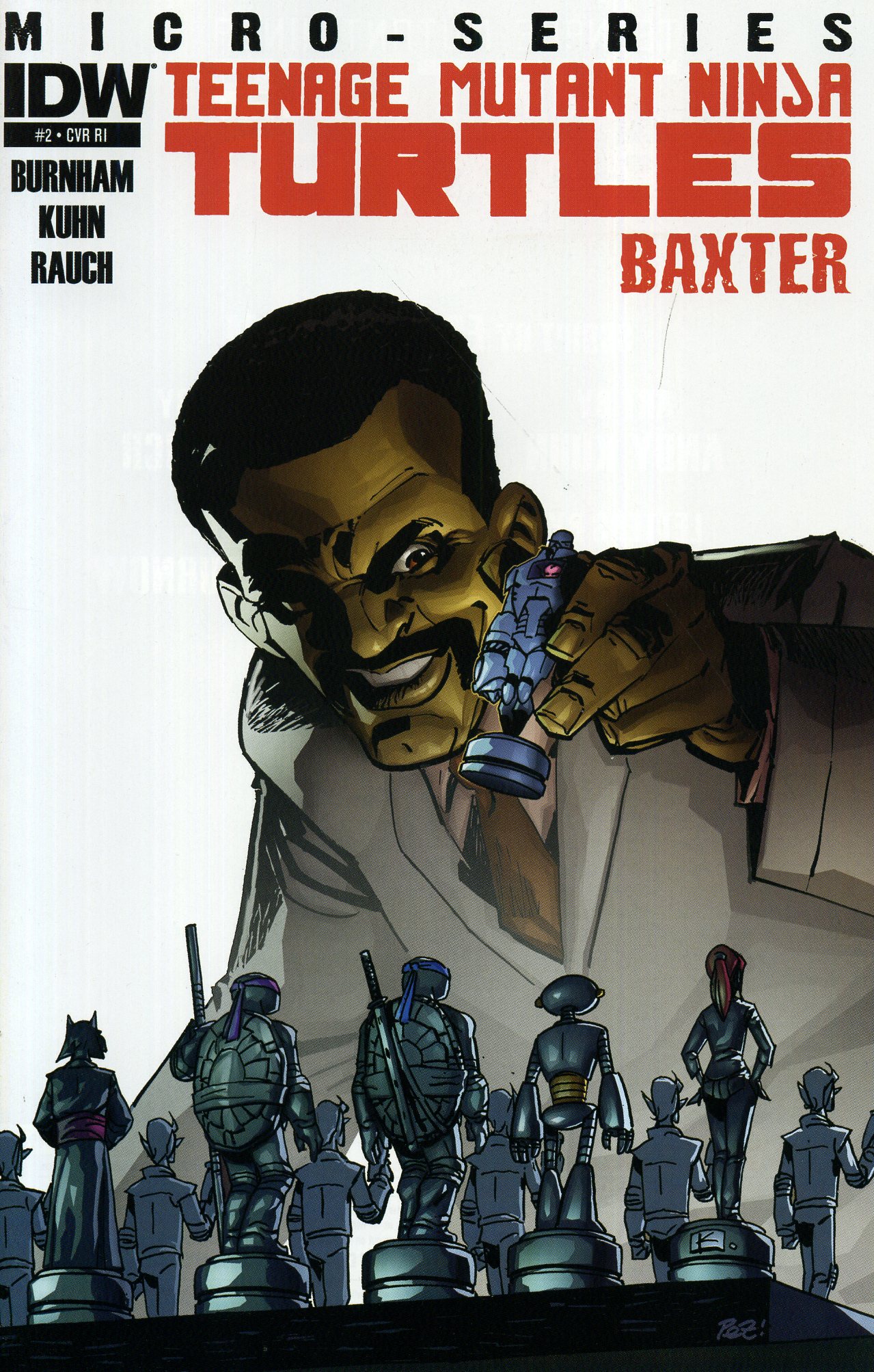 Teenage Mutant Ninja Turtles Villains Micro-Series (2013) - #2 RI ...