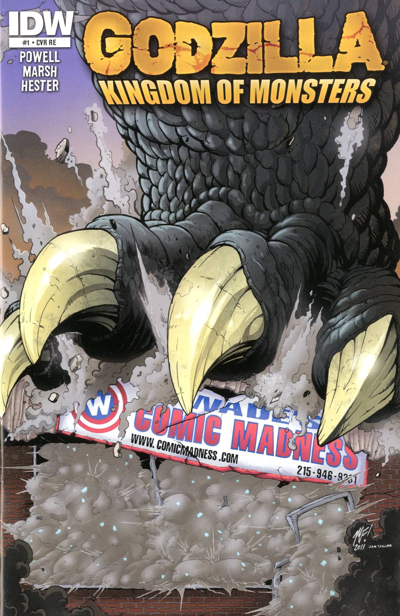 Godzilla: Kingdom of Monsters (2011) - #1 RE.COMICMD | Overstreet Access