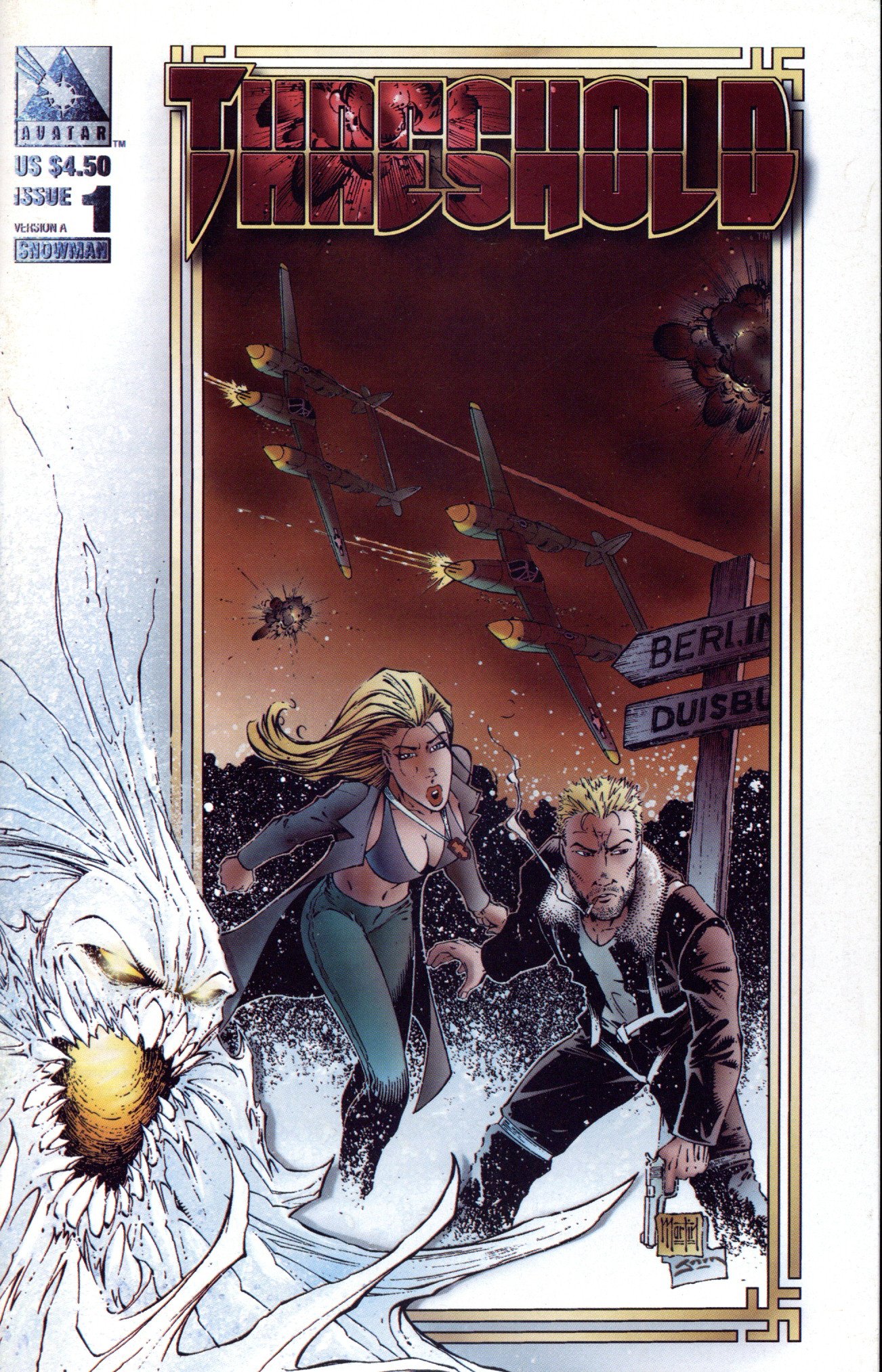 Threshold (1998) - #1 SNOWMAN | Overstreet Access