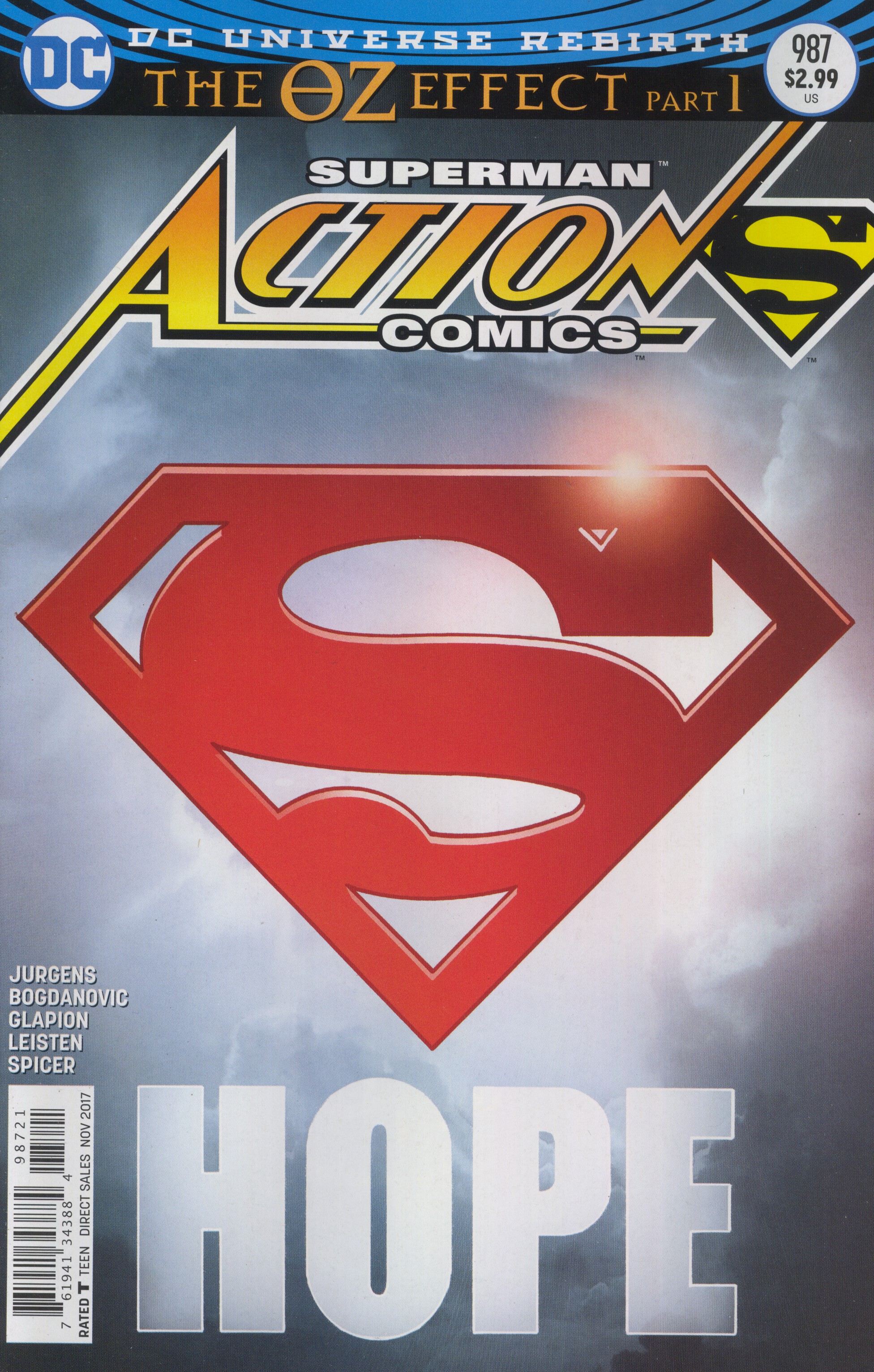Action Comics (2016) - #987 B | Overstreet Access