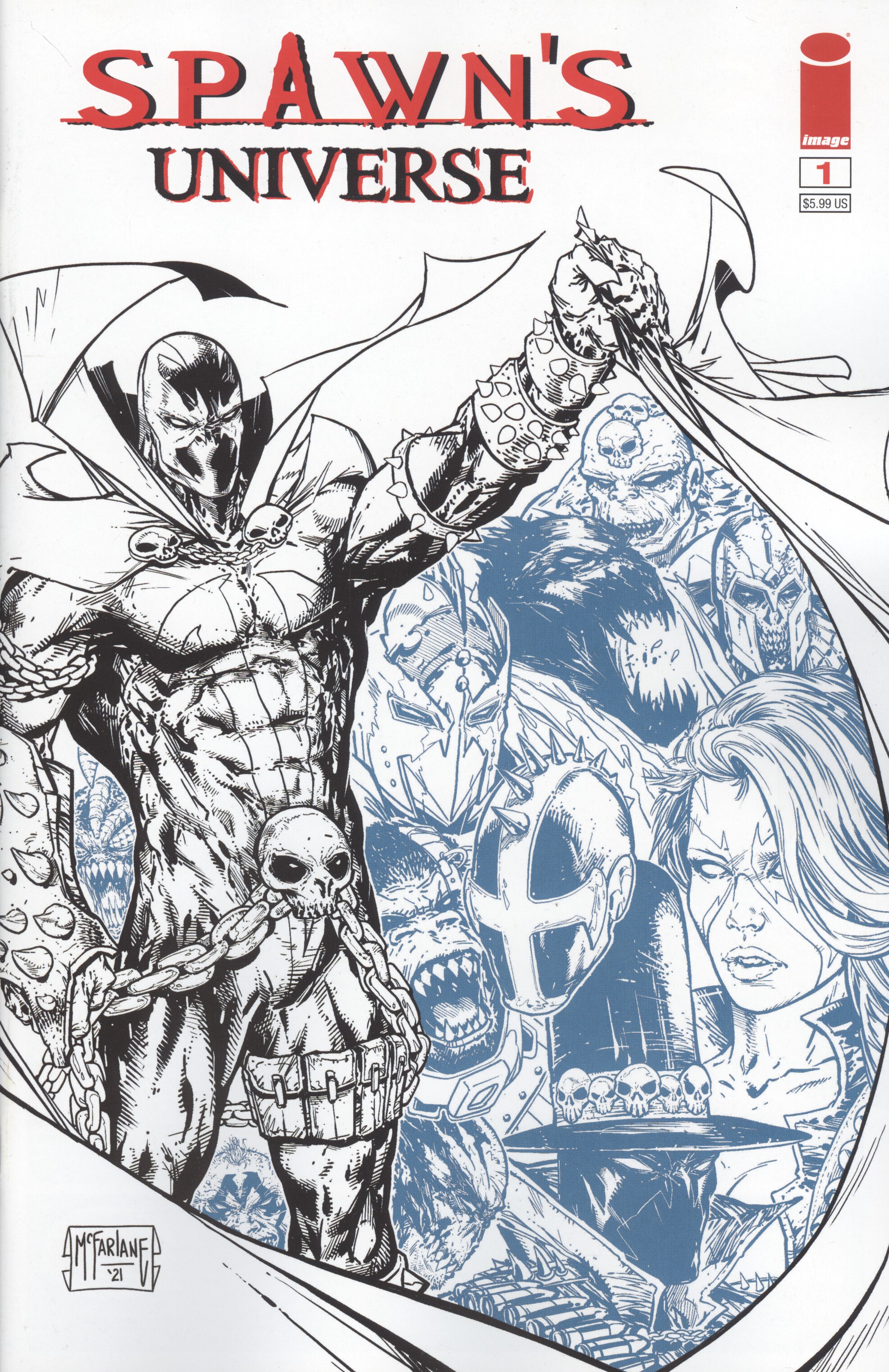 Spawn's Universe (2021) - #1 H | Overstreet Access