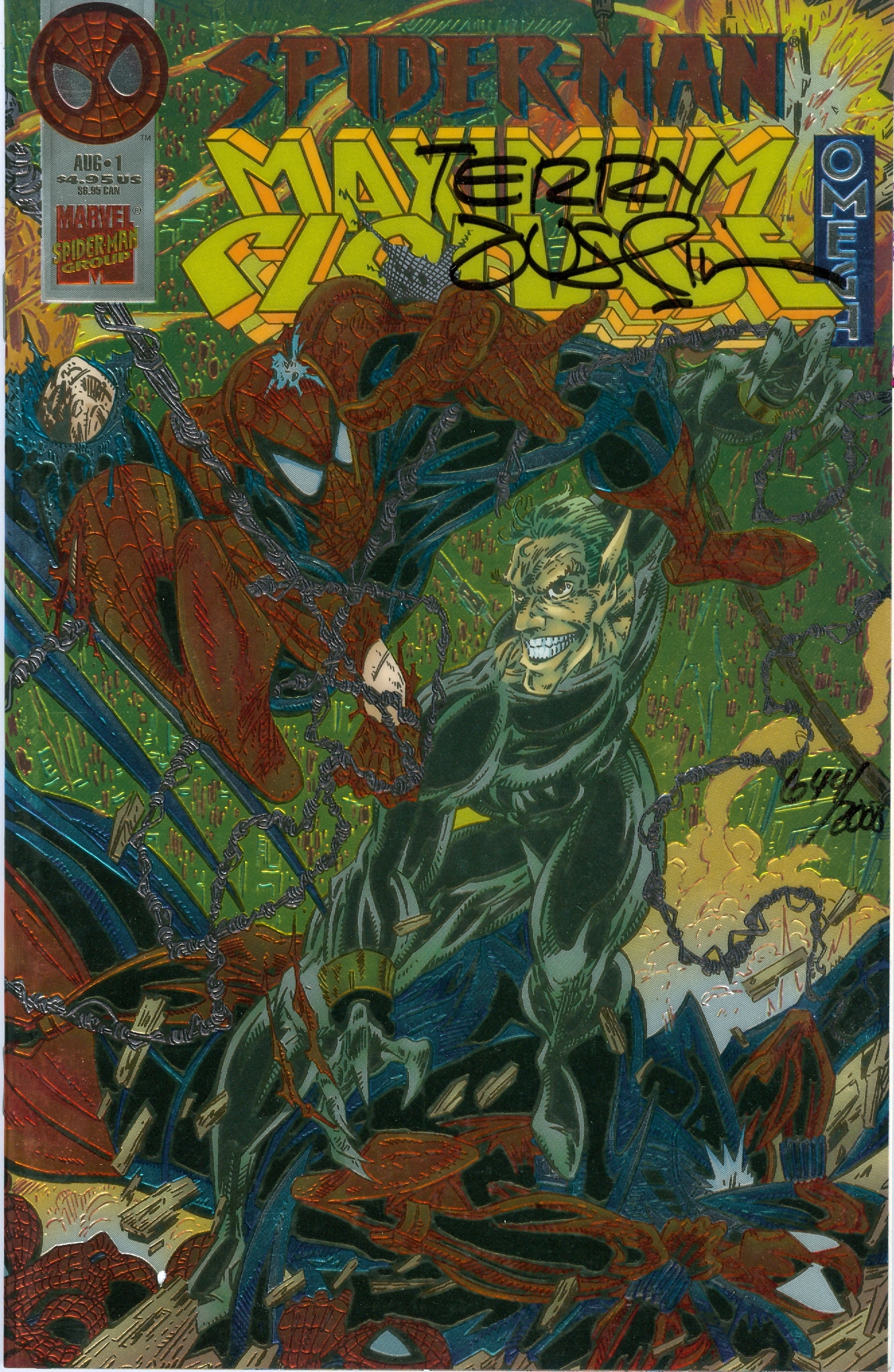 Spider-Man: Maximum Clonage Omega (1995) - #1 B | Overstreet Access