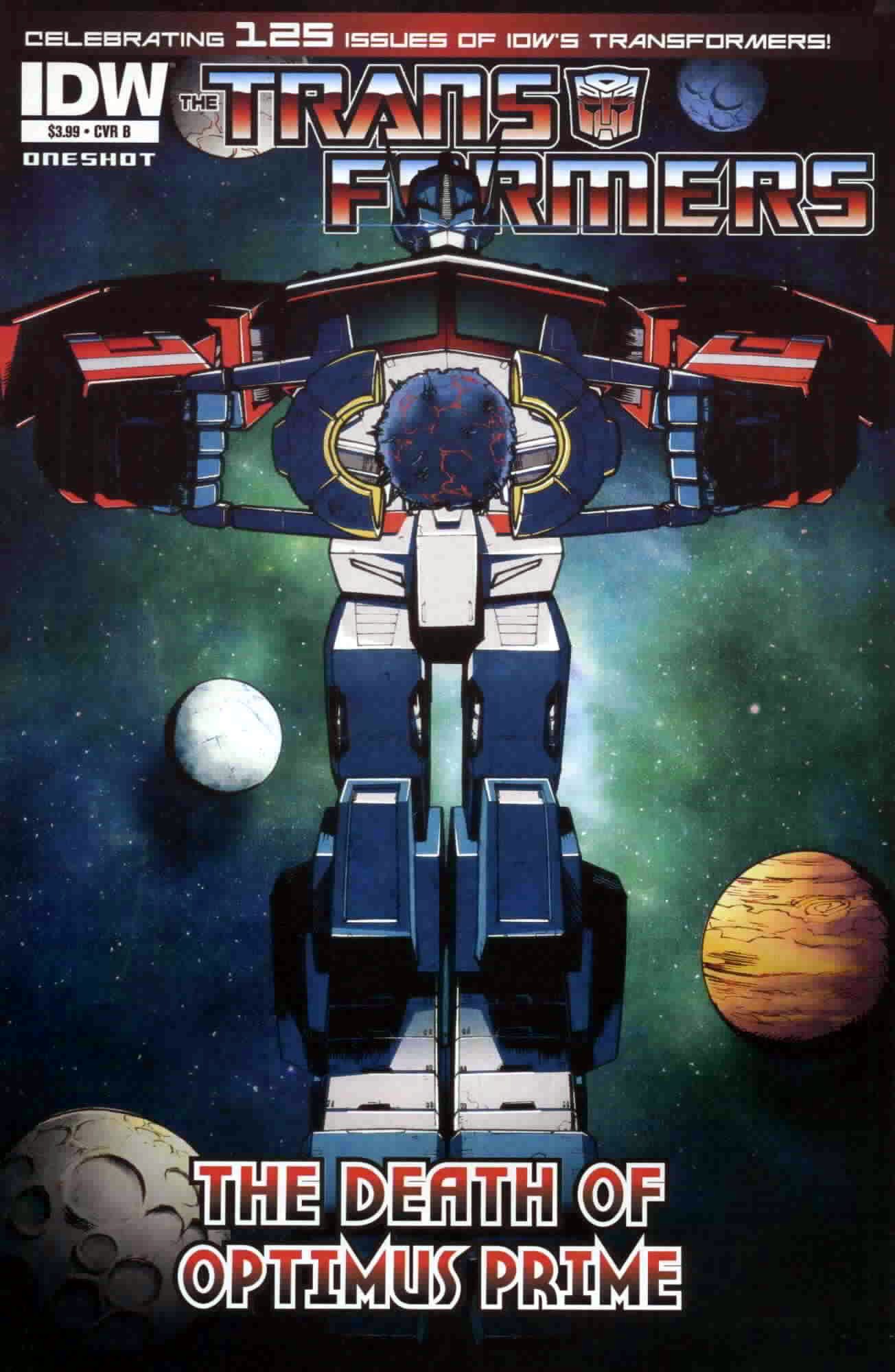 The Transformers: The Death of Optimus Prime (2011) - #1 B | Overstreet ...
