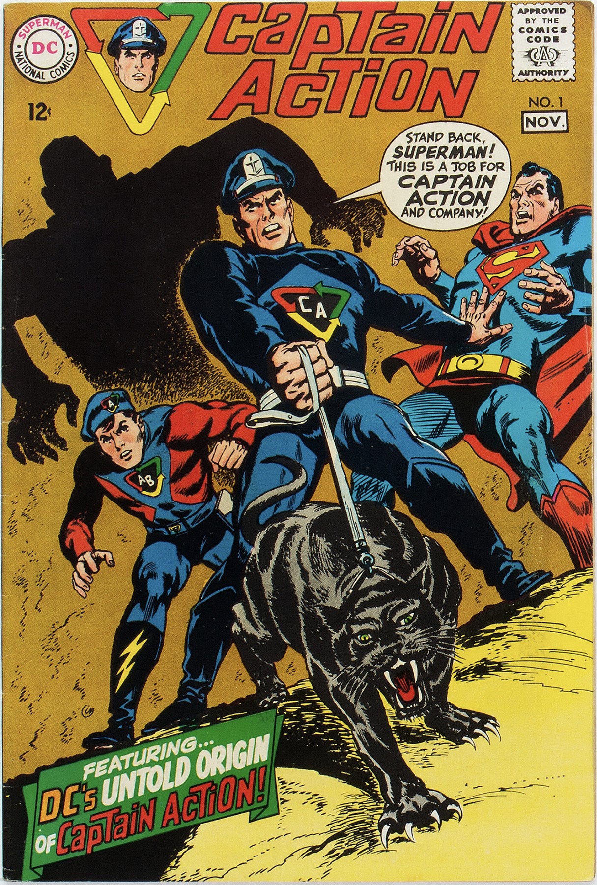 Captain Action (1968) - #1 | Overstreet Access