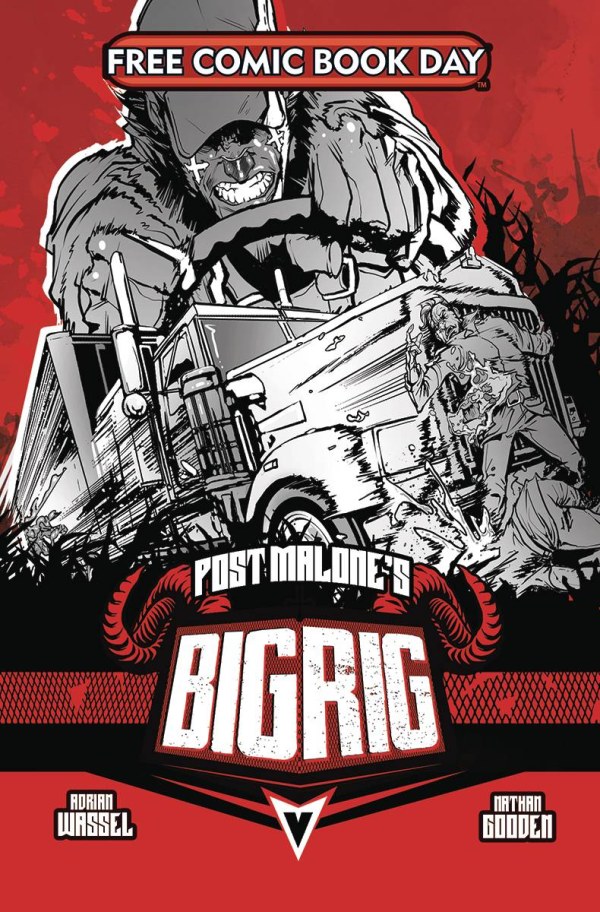 Free Comic Book Day 2025: Post Malone's Big Rig (2025) | Overstreet Access